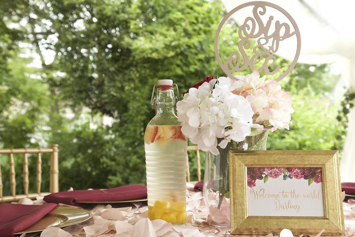 Sip and See Party Ideas | Photo 9 of 12 | Catch My Party