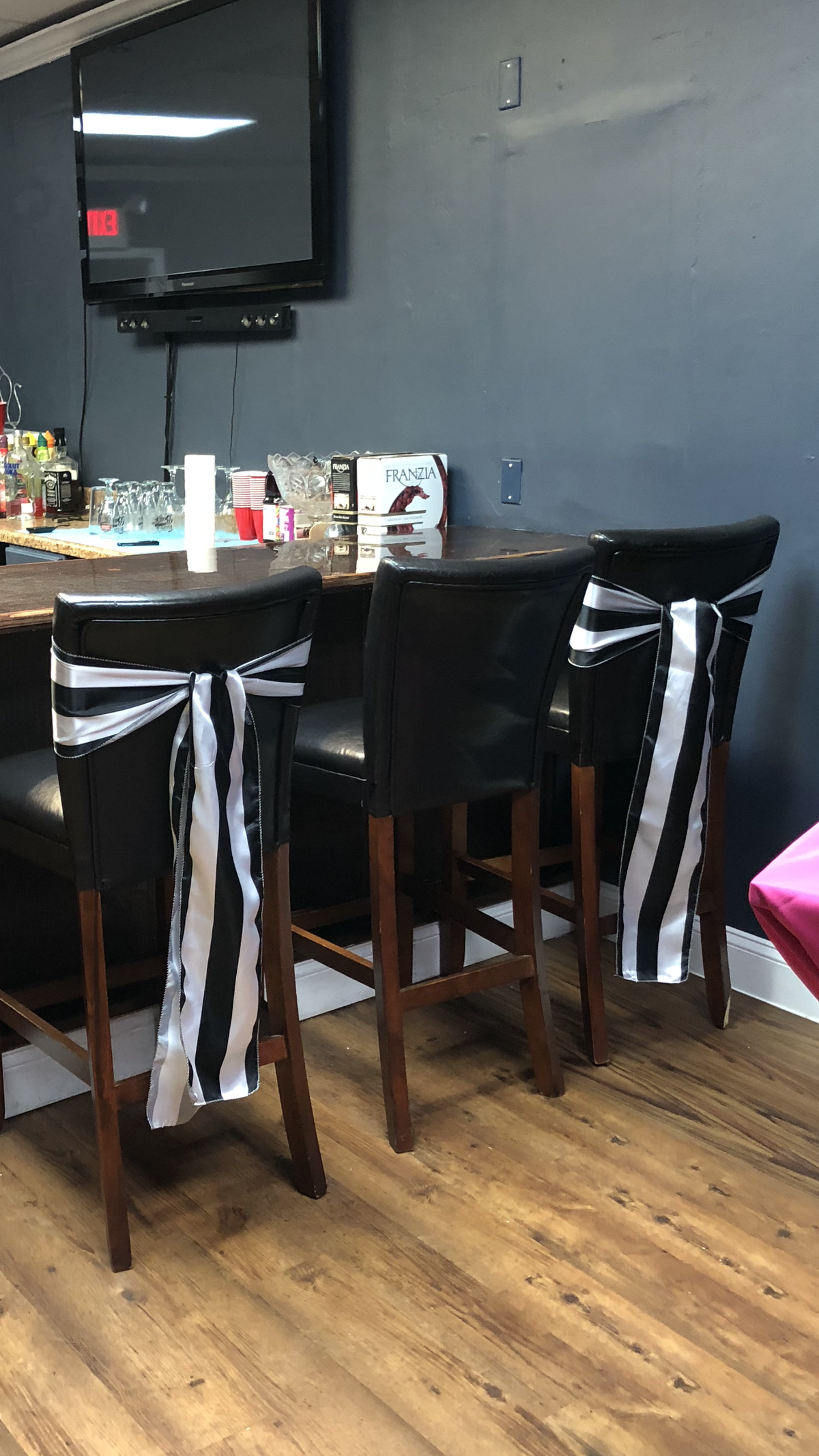 Pink and Black Podcast Party Ideas | Photo 3 of 10 | Catch My Party