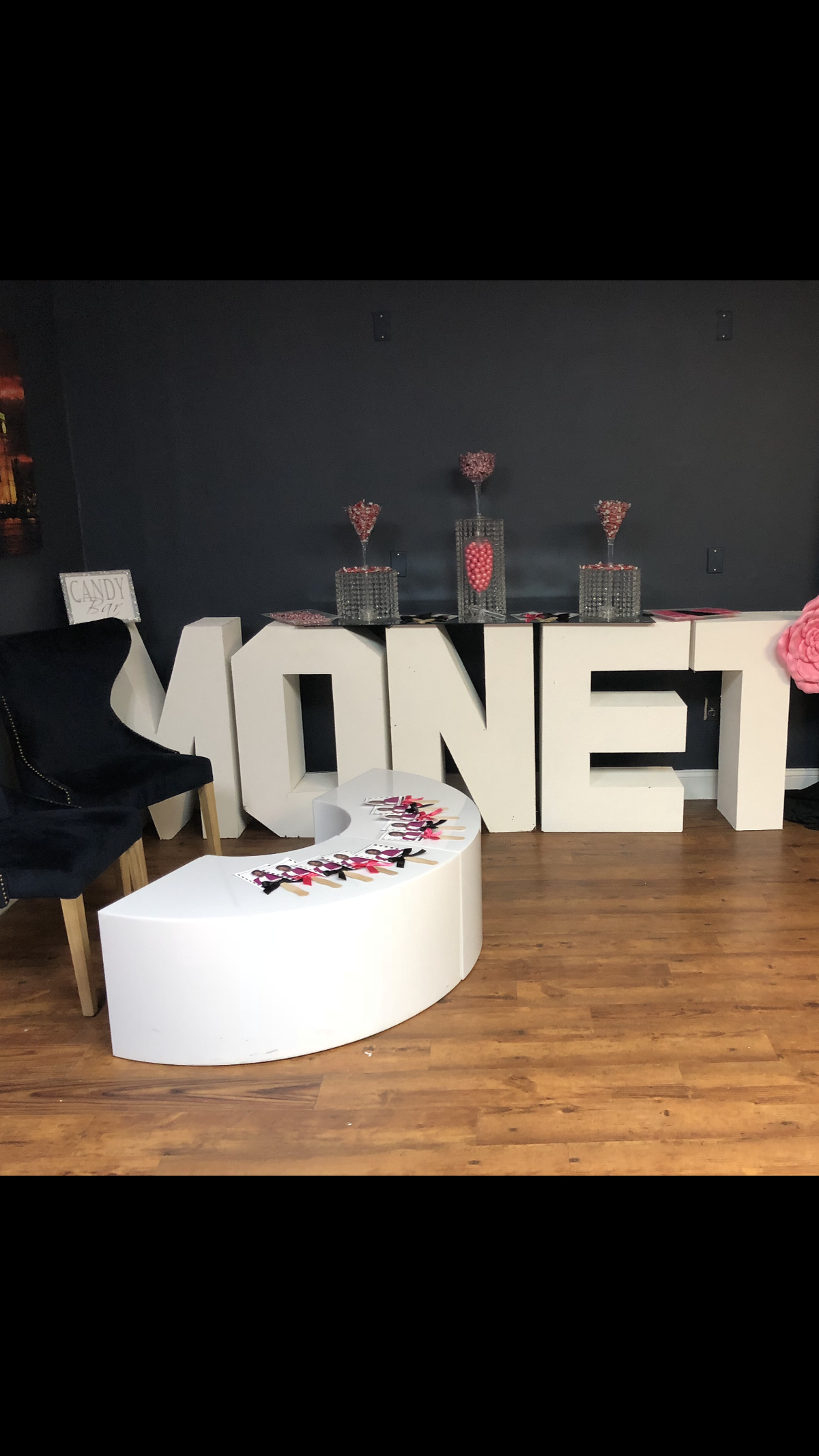 Pink and Black Podcast Party Ideas | Photo 6 of 10 | Catch My Party