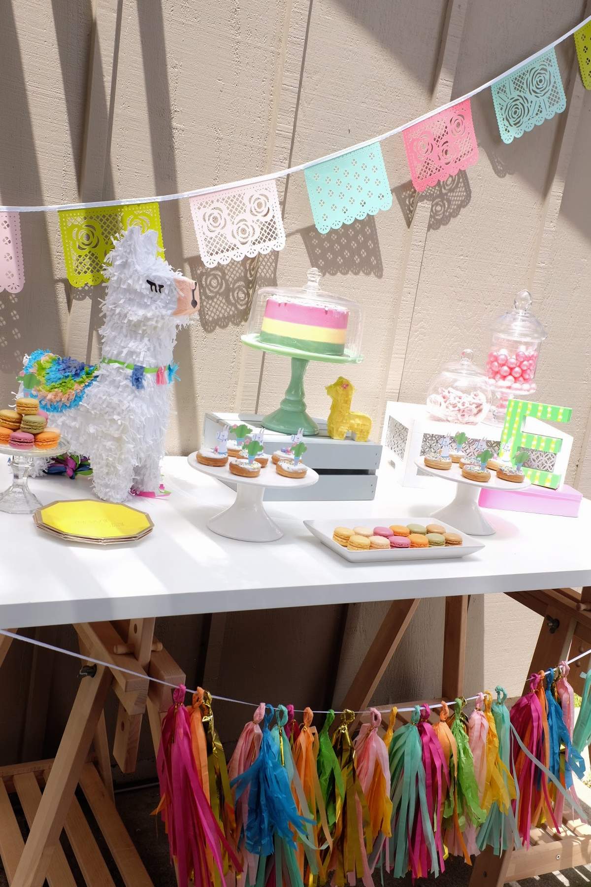 Llama & Cactus Birthday Party Ideas | Photo 1 of 47 | Catch My Party