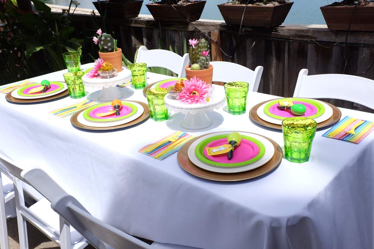 Llama & Cactus Birthday Party Ideas | Photo 1 of 47 | Catch My Party