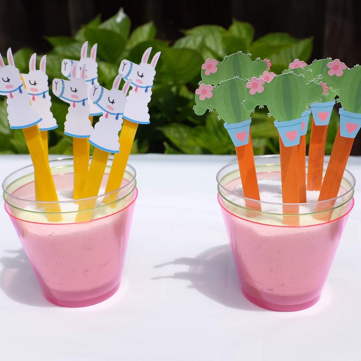 Llama & Cactus Birthday Party Ideas | Photo 1 of 47 | Catch My Party