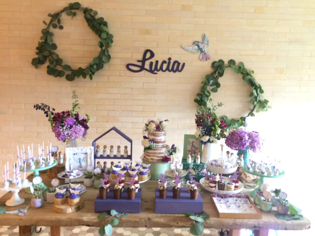 Hummingbird First Communion Party Ideas | Photo 7 of 25 | Catch My Party