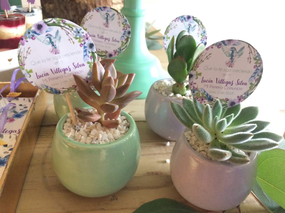 Hummingbird First Communion Party Ideas | Photo 7 of 25 | Catch My Party