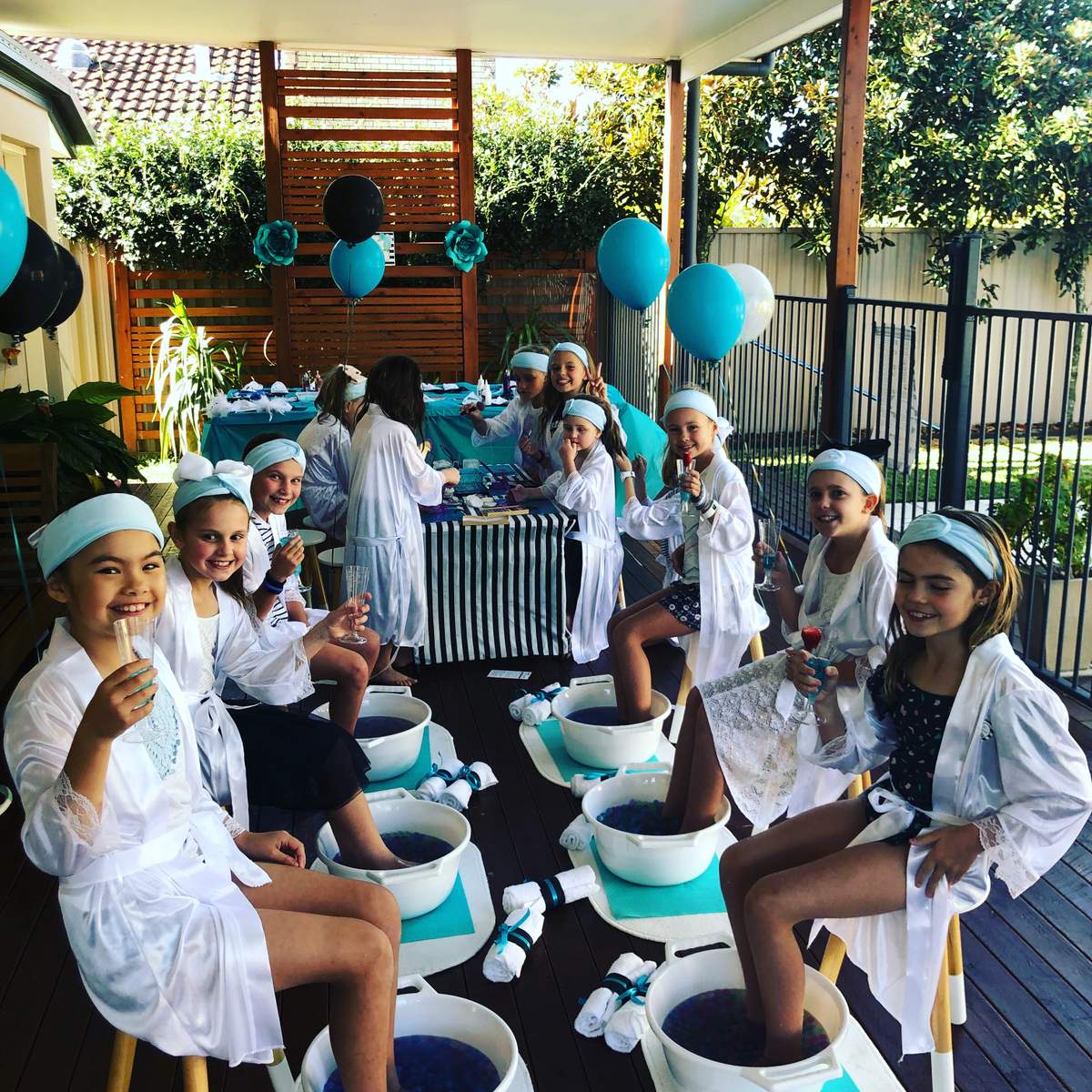 Pamper party Birthday Party Ideas | Photo 14 of 25 | Catch My Party