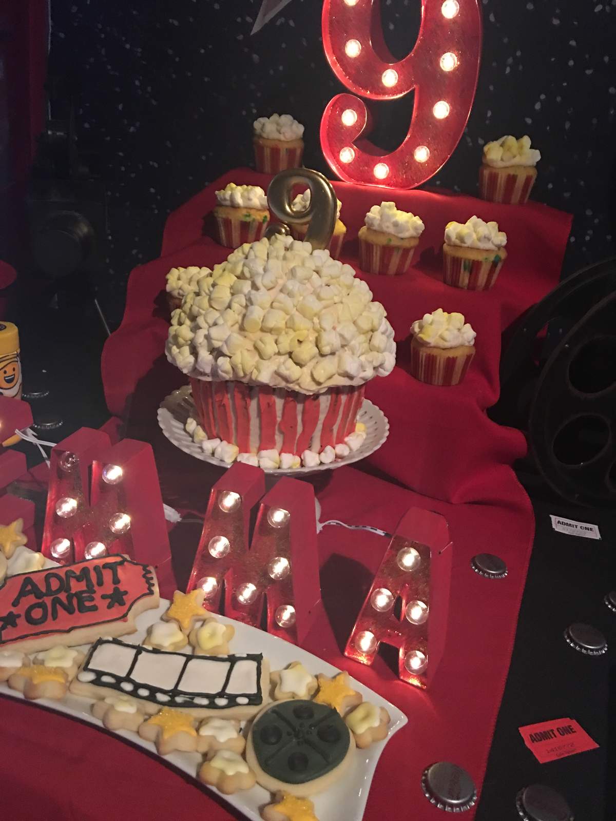 Movie Night Birthday Party Ideas | Photo 10 of 15 | Catch My Party