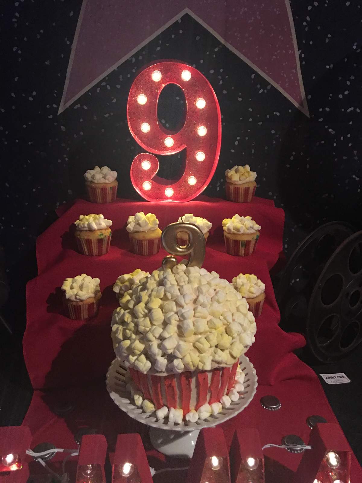 Movie Night Birthday Party Ideas | Photo 1 of 15 | Catch My Party