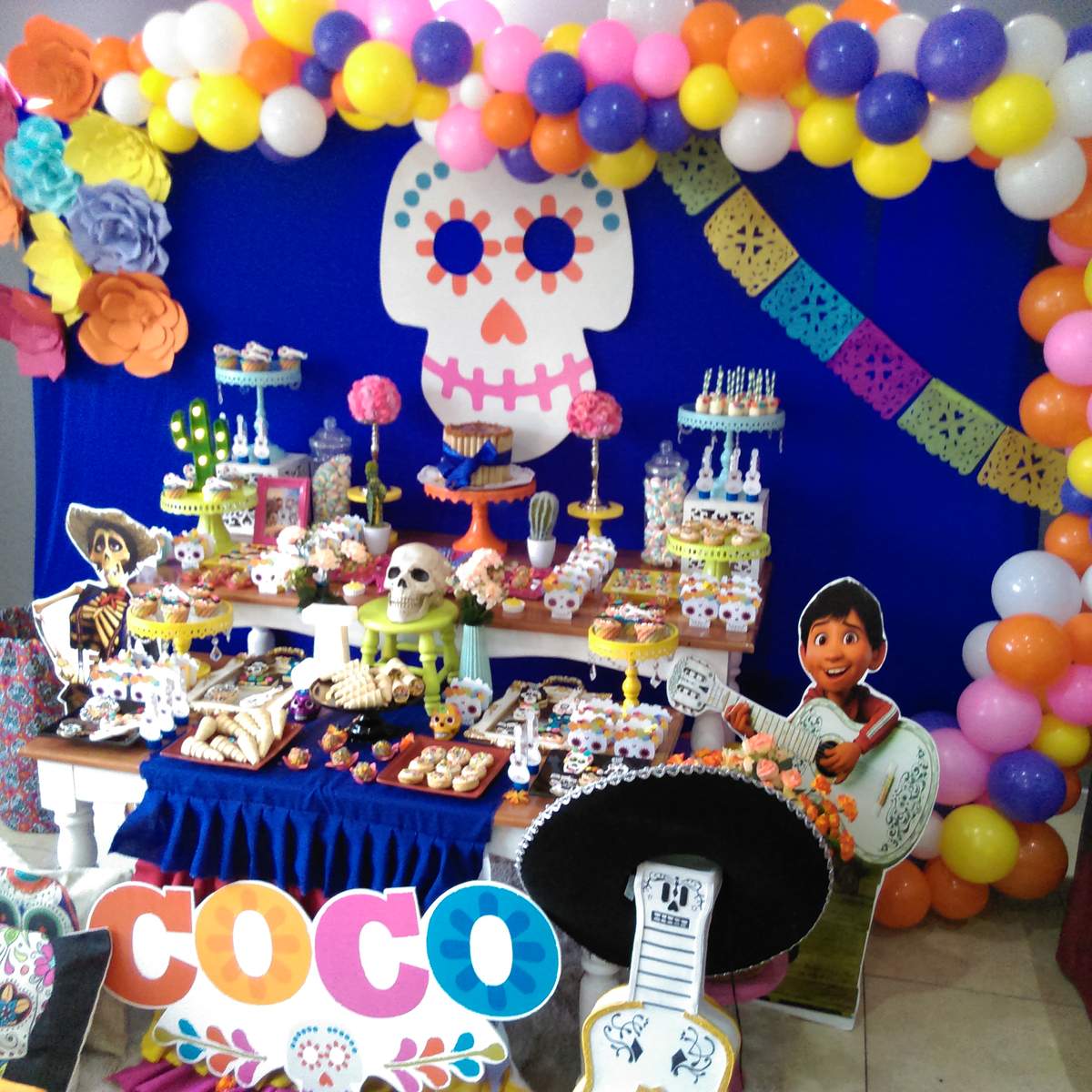 COCO Birthday Party Ideas Photo 2 Of 17 Catch My Party
