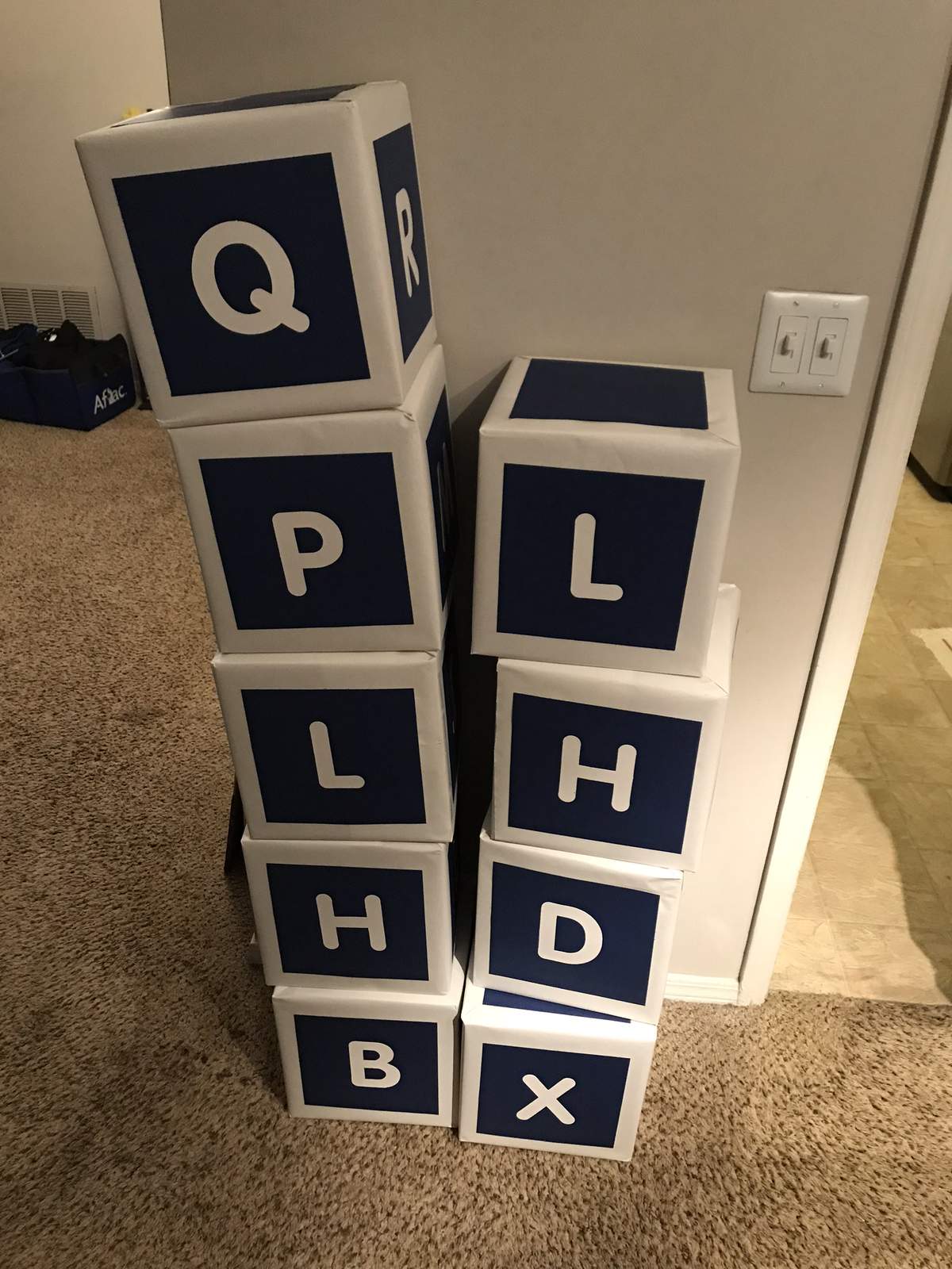 Baby Blocks Baby Shower Party Ideas | Photo 15 of 18 | Catch My Party