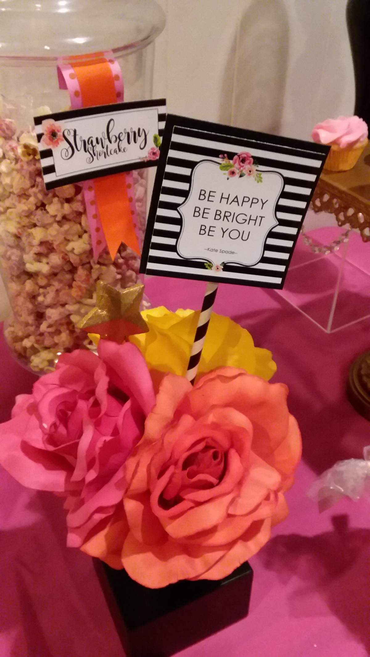 Kate Spade Inspired Graduation/End of School Party Ideas | Photo 1 of 9 ...