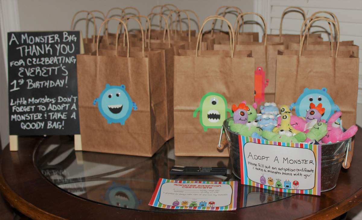 Monsters Birthday Party Ideas | Photo 1 of 27 | Catch My Party