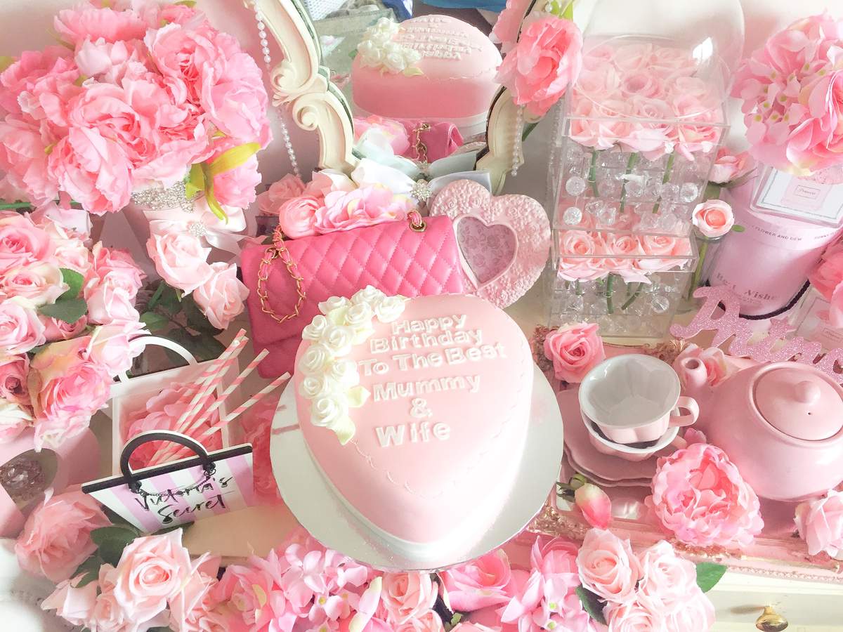 Pretty in pink Birthday Party Ideas | Photo 1 of 6 | Catch My Party