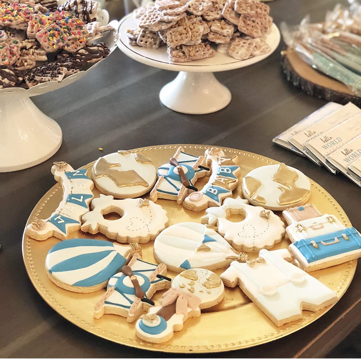 Airplanes/ Jets Baby Shower Party Ideas | Photo 5 of 40 | Catch My Party