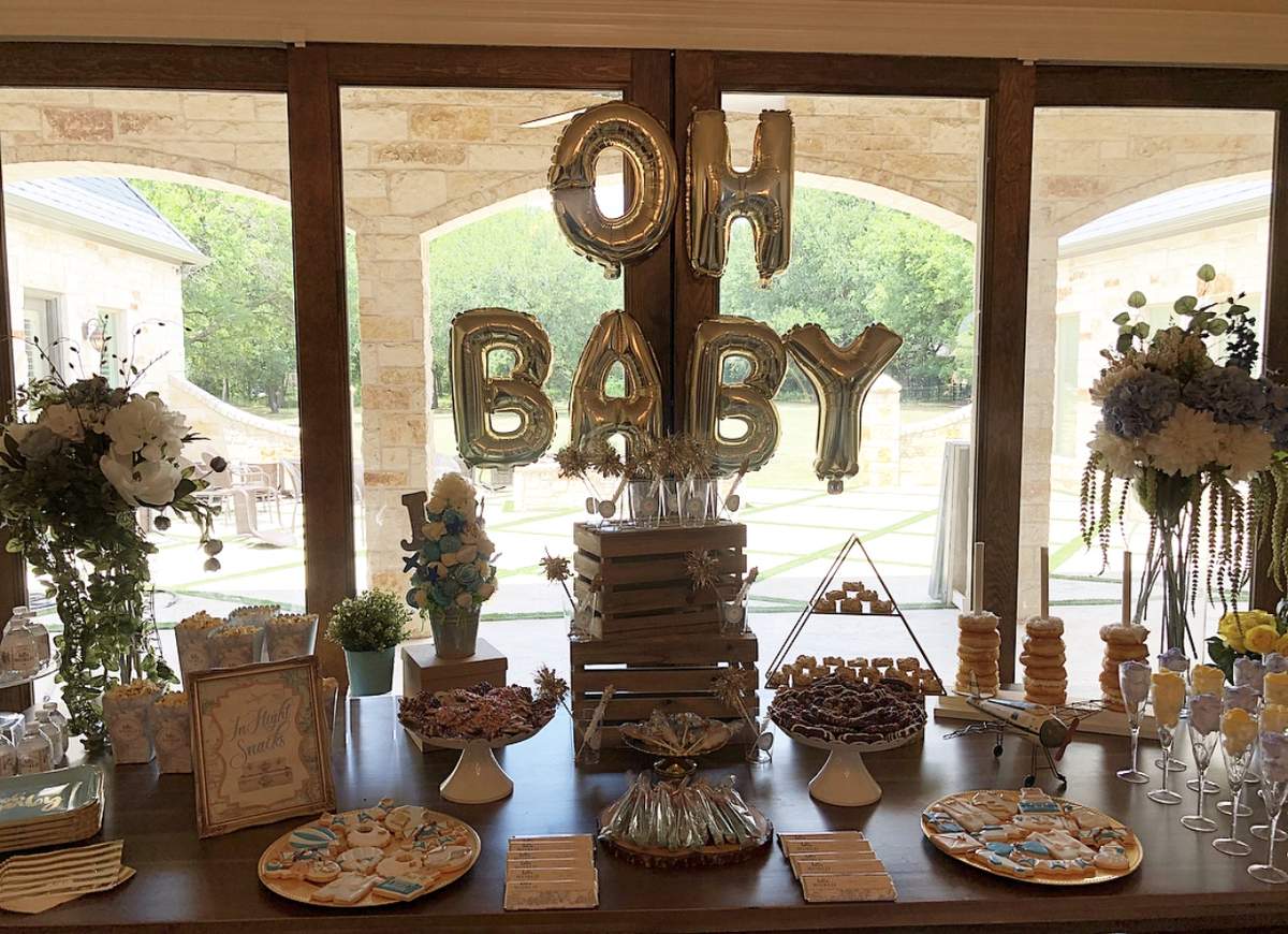 Airplanes/ Jets Baby Shower Party Ideas | Photo 1 of 40 | Catch My Party