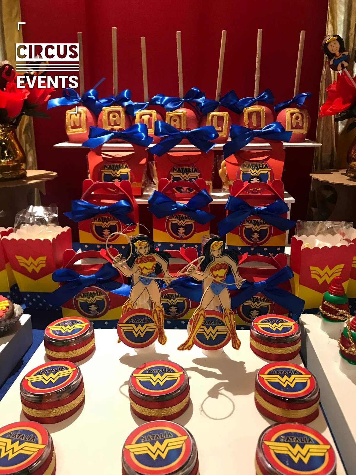 Wonder Woman Birthday Party Ideas | Photo 1 of 23 | Catch My Party