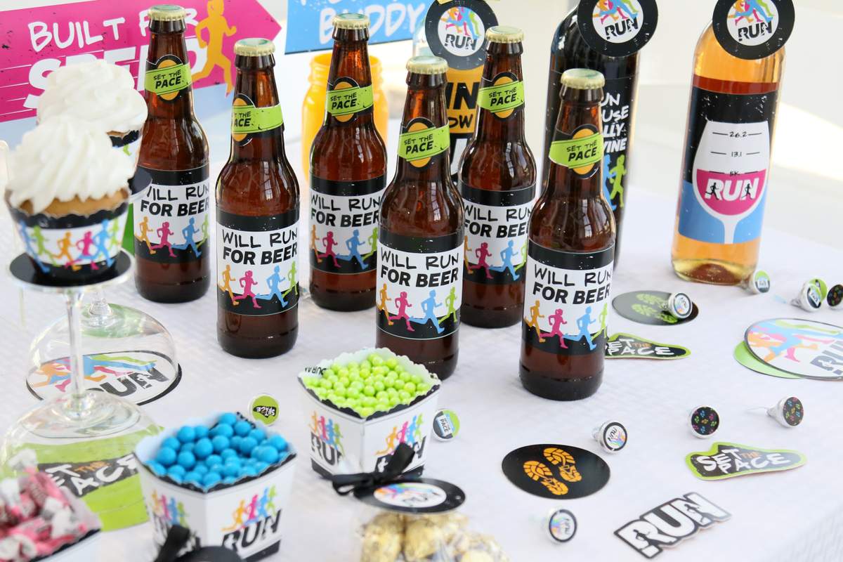 Running Birthday Party Ideas | Photo 10 of 13 | Catch My Party