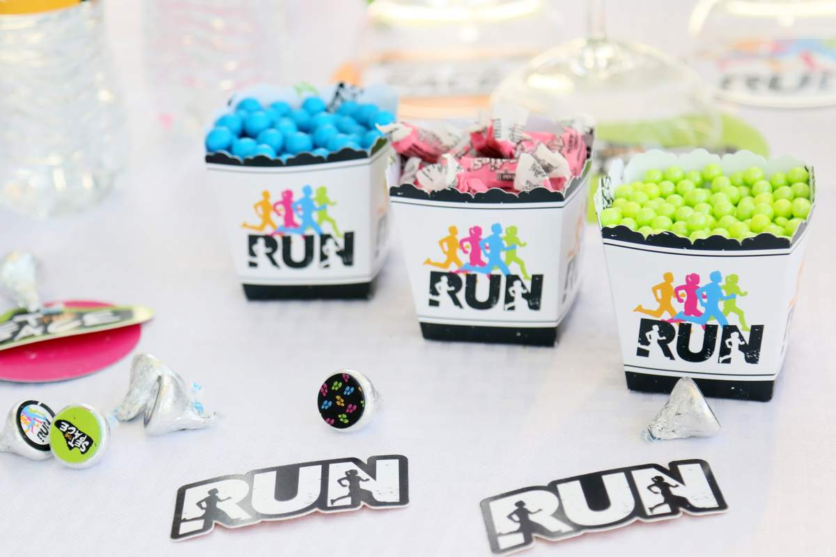 Running Birthday Party Ideas | Photo 10 of 13 | Catch My Party