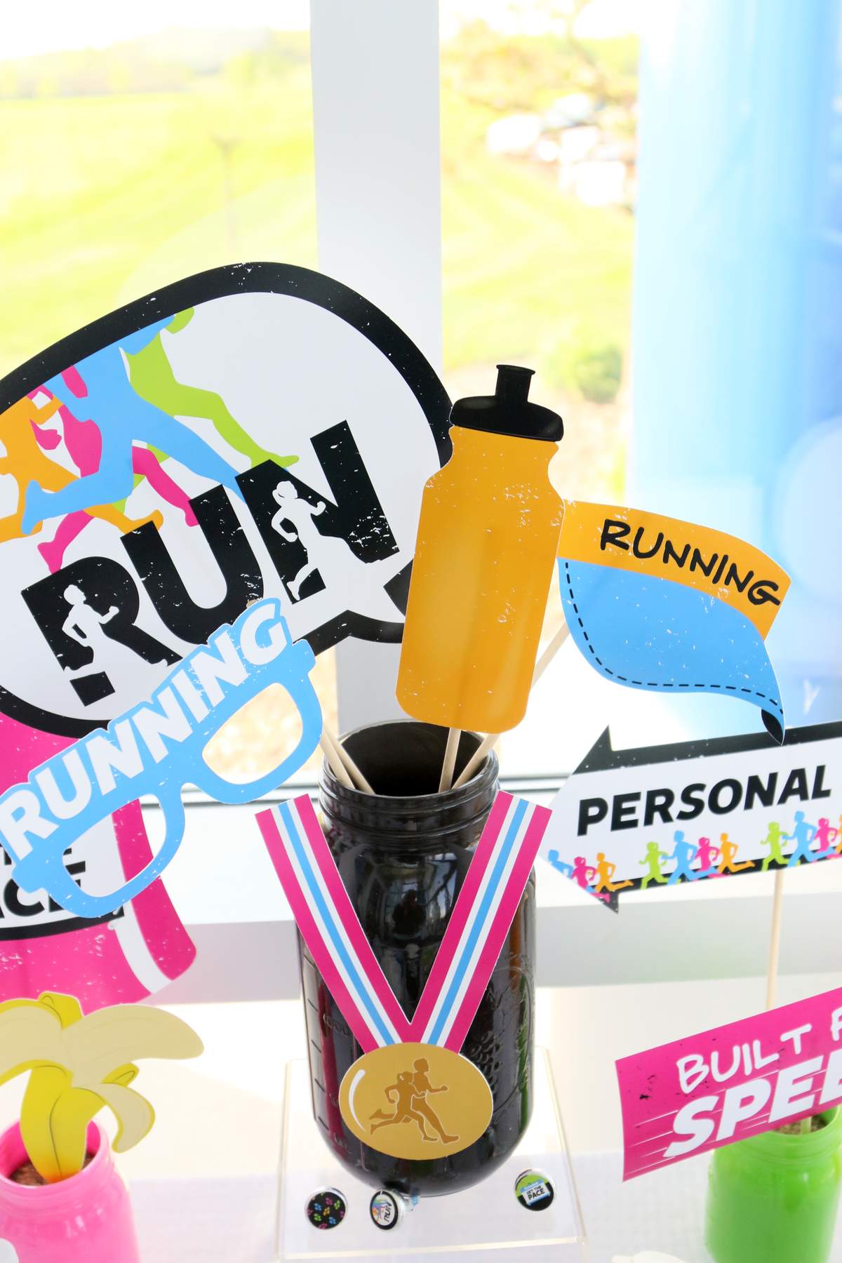 Running Birthday Party Ideas | Photo 10 of 13 | Catch My Party