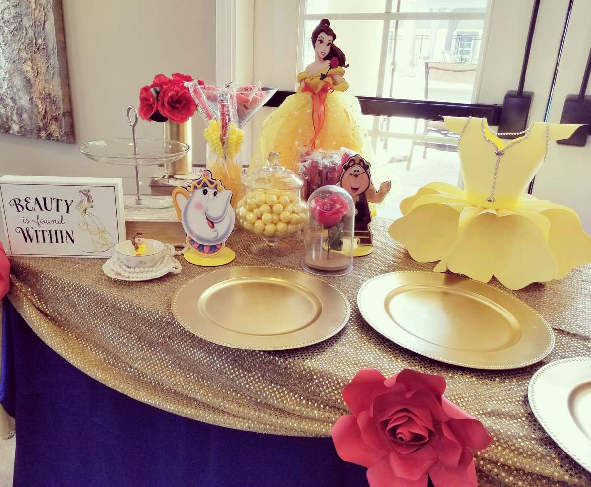 Belle / Beauty and the Beast Birthday Party Ideas | Photo 1 of 25 ...