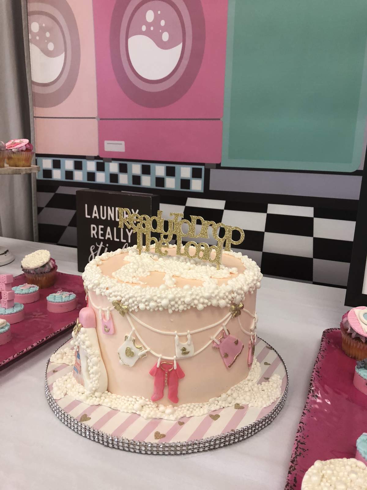 Ready to Drop The Load Baby Shower Party Ideas | Photo 12 of 12 | Catch ...