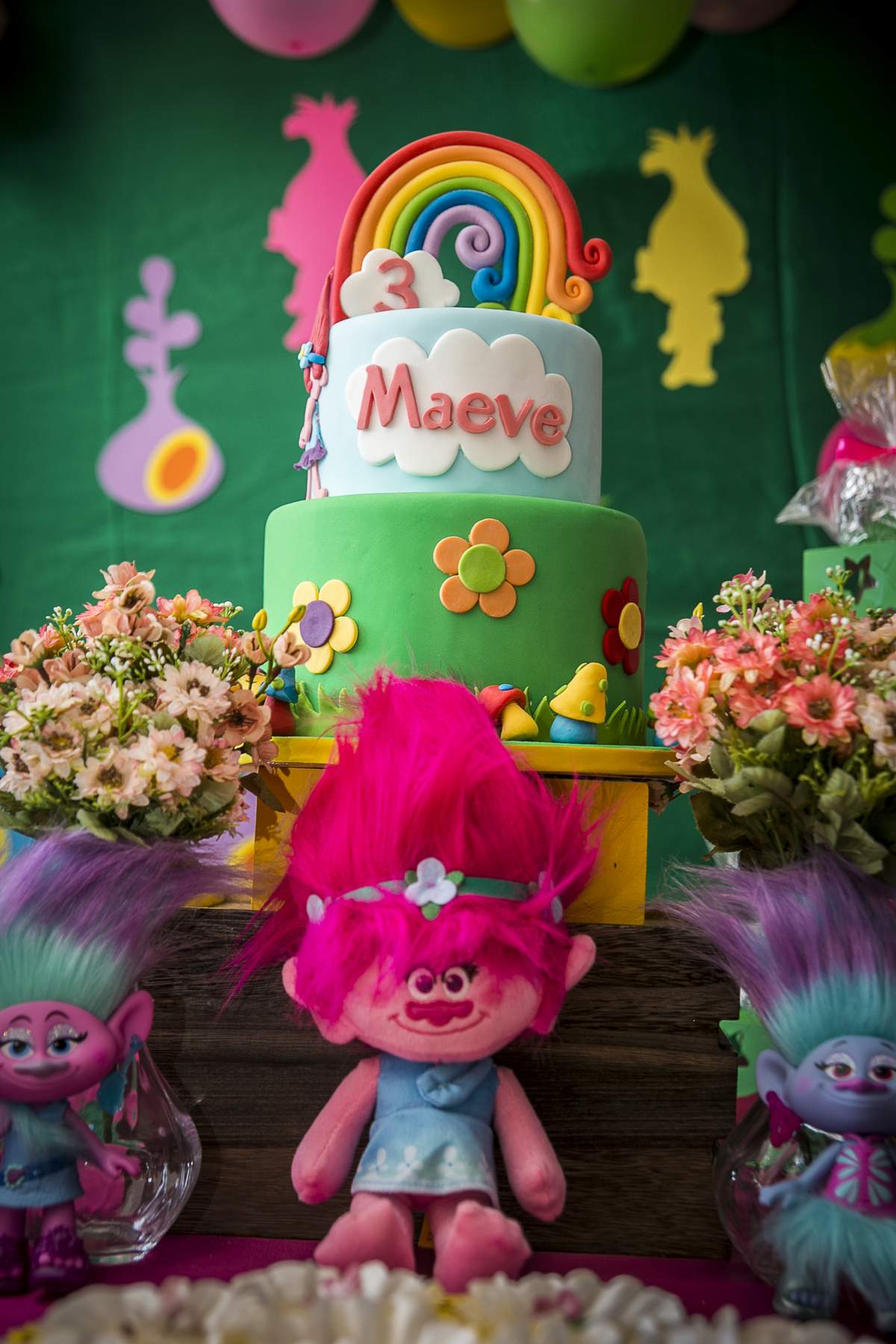 Trolls Birthday Party Ideas | Photo 2 of 9 | Catch My Party