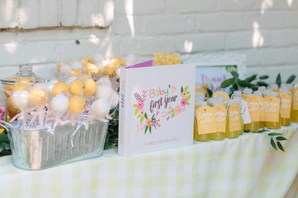 Lemonade / Lemons Birthday Party Ideas | Photo 12 of 26 | Catch My Party
