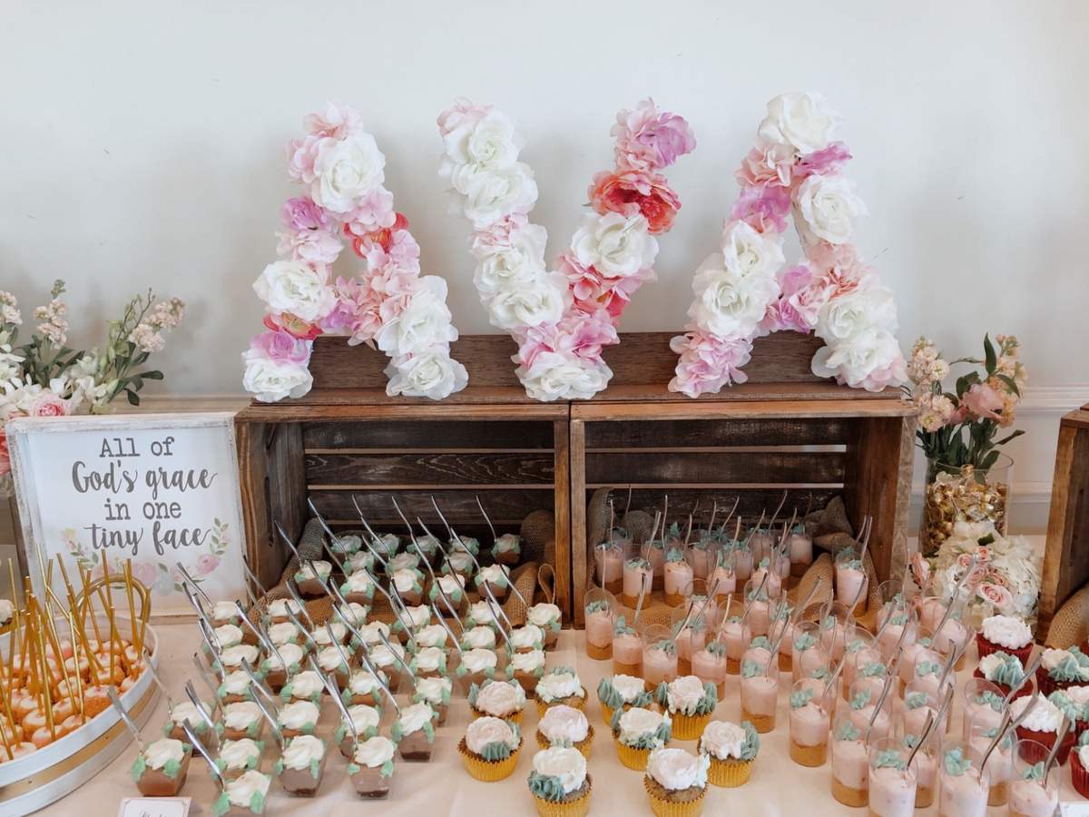 Ava's Rustic Baptism Baptism Party Ideas | Photo 1 of 25 | Catch My Party