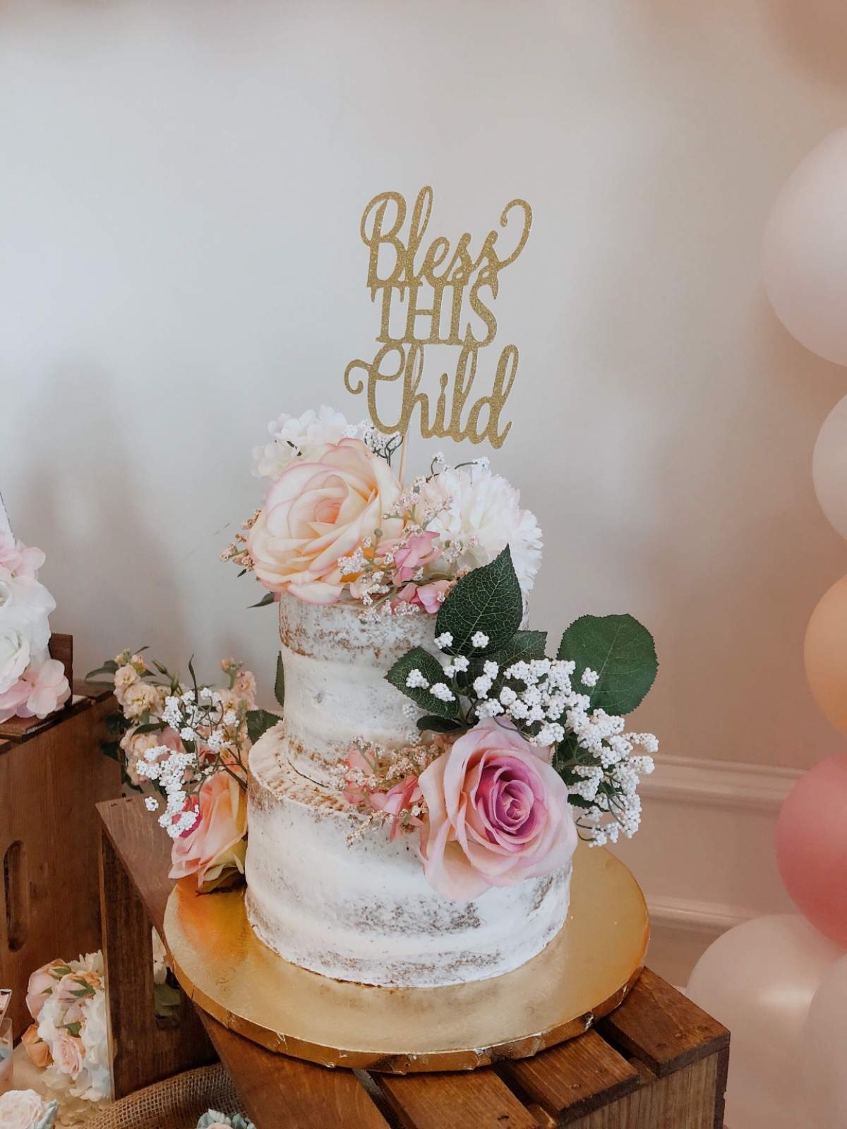 Ava's Rustic Baptism Baptism Party Ideas | Photo 2 of 25 | Catch My Party