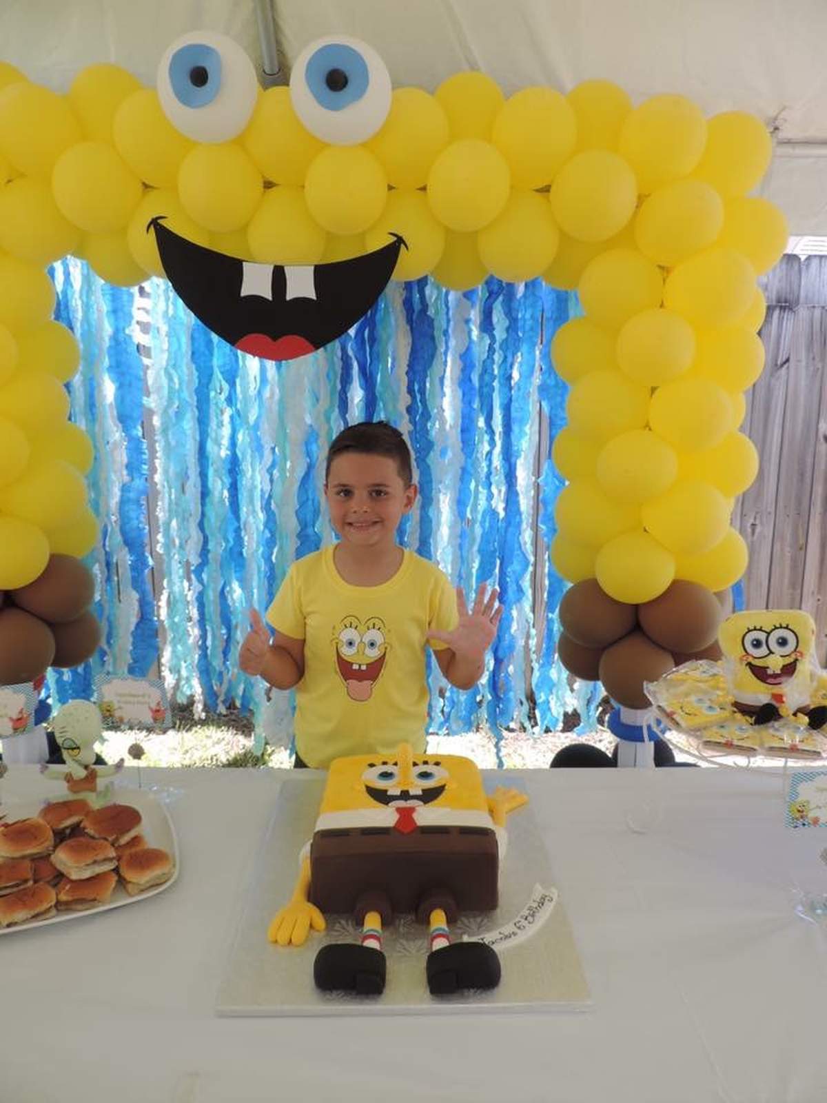 Sponge Bob and Friends Birthday Party Ideas | Photo 2 of 17 | Catch My ...