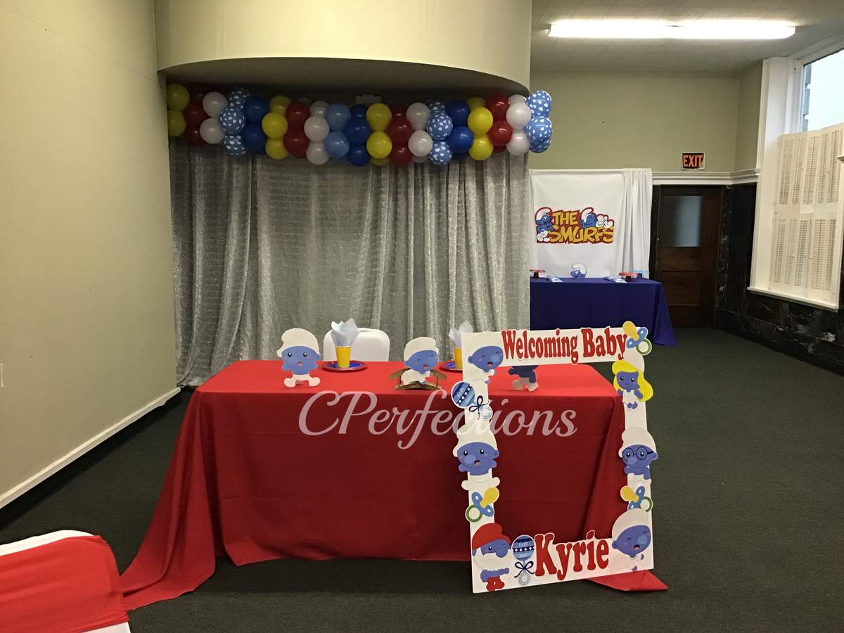 Smurfs Baby Shower Party Ideas | Photo 4 of 7 | Catch My Party