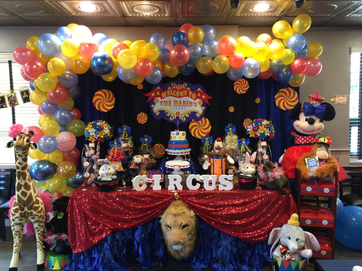 Circus / Carnival / Birthday "Disney circus extravaganza " | Catch My Party