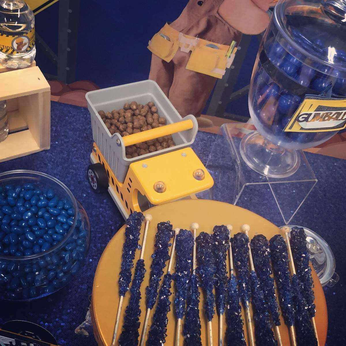 Baby under construction Baby Shower Party Ideas | Photo 1 of 13 | Catch ...