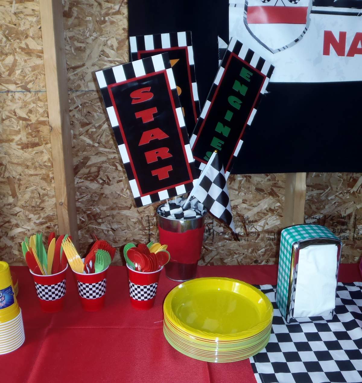 Nascar Birthday Party Ideas | Photo 2 of 10 | Catch My Party