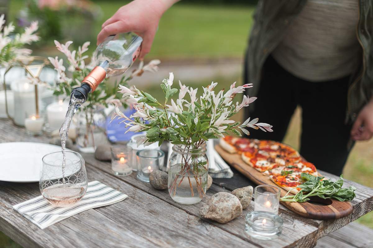 This One Summer Dinner Party Party Ideas | Photo 14 of 28 | Catch My Party