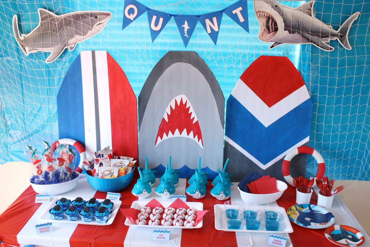 Sharks / Birthday "Shark Birthday Party" | Catch My Party