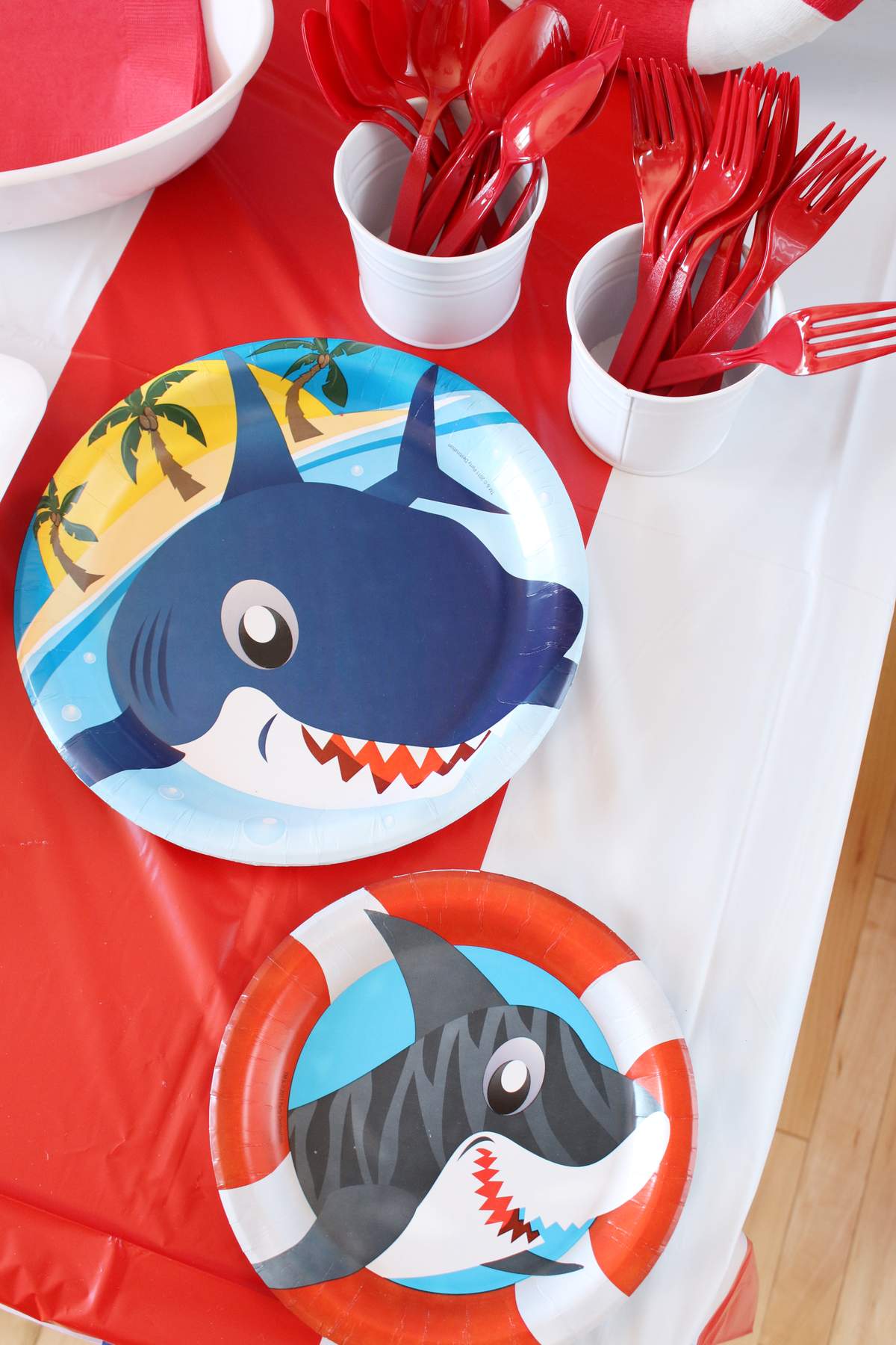 Sharks Birthday Party Ideas | Photo 1 of 16 | Catch My Party
