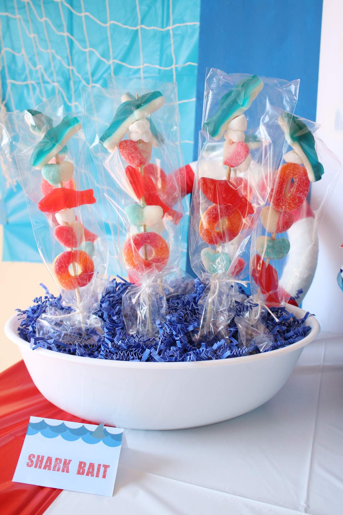 Sharks Birthday Party Ideas | Photo 2 of 16 | Catch My Party