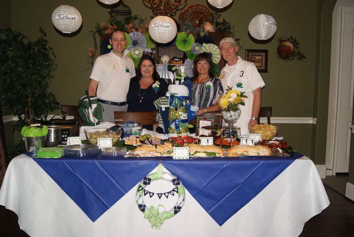 Golf theme / Baby Shower "Golfing baby shower" | Catch My Party