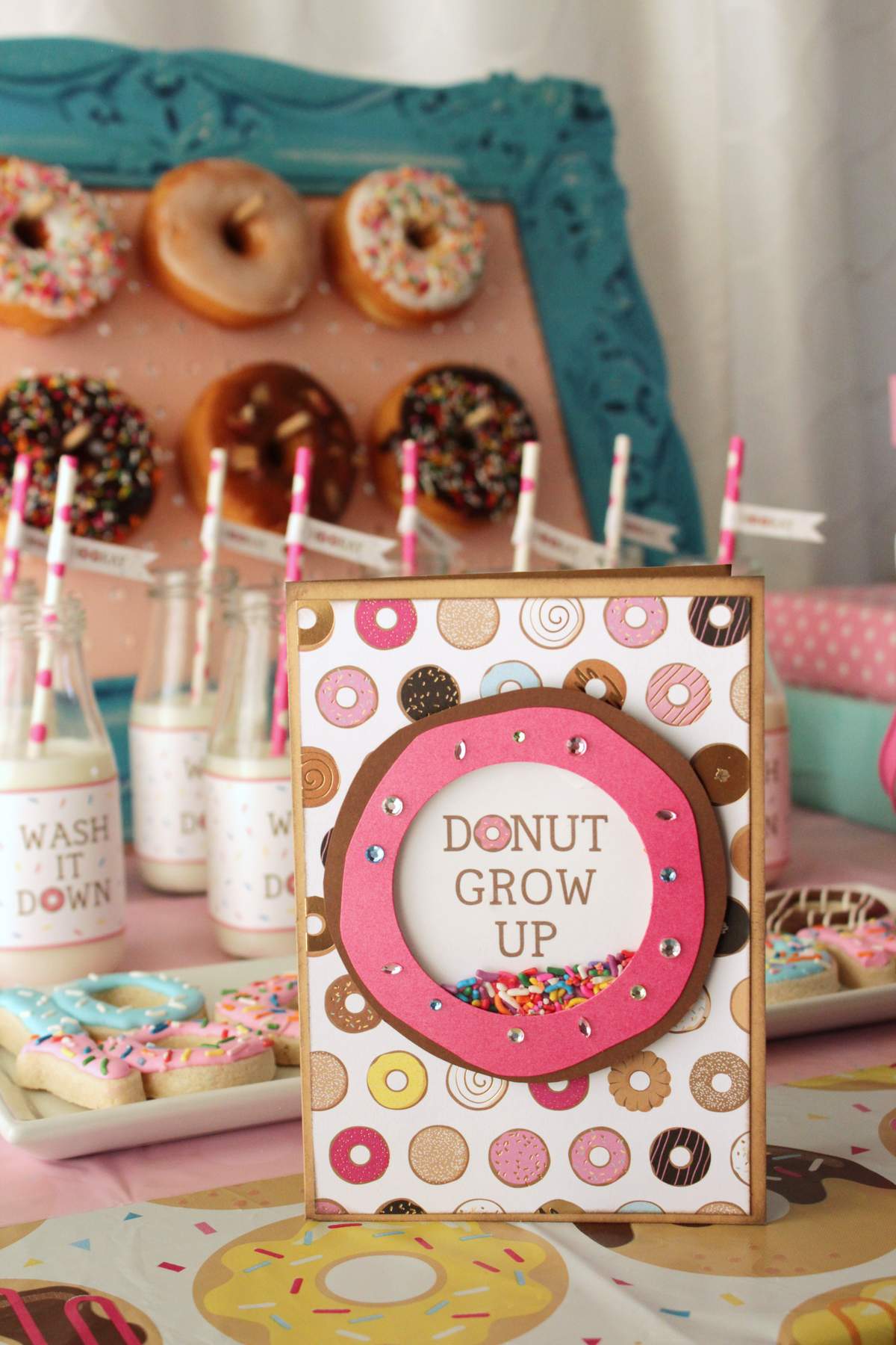 Donuts Birthday Party Ideas | Photo 9 of 13 | Catch My Party