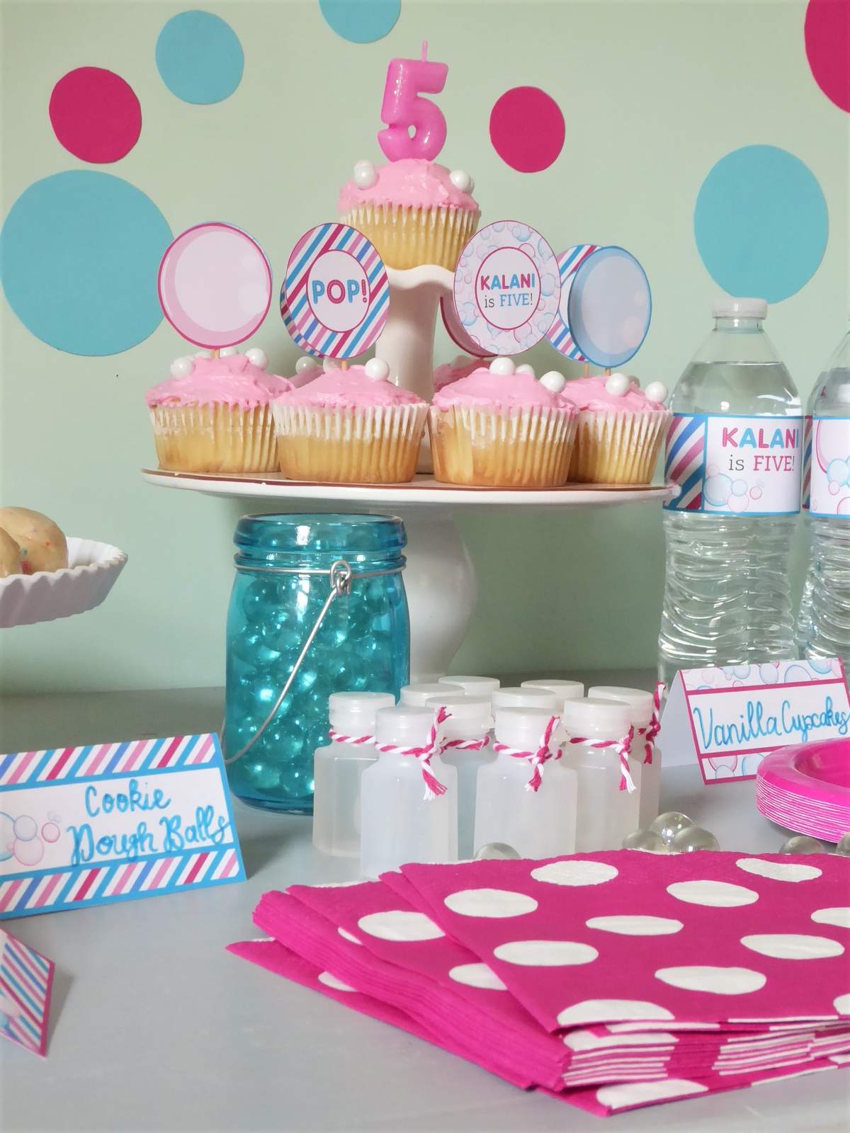 Bubbles Birthday Party Ideas | Photo 1 of 22 | Catch My Party