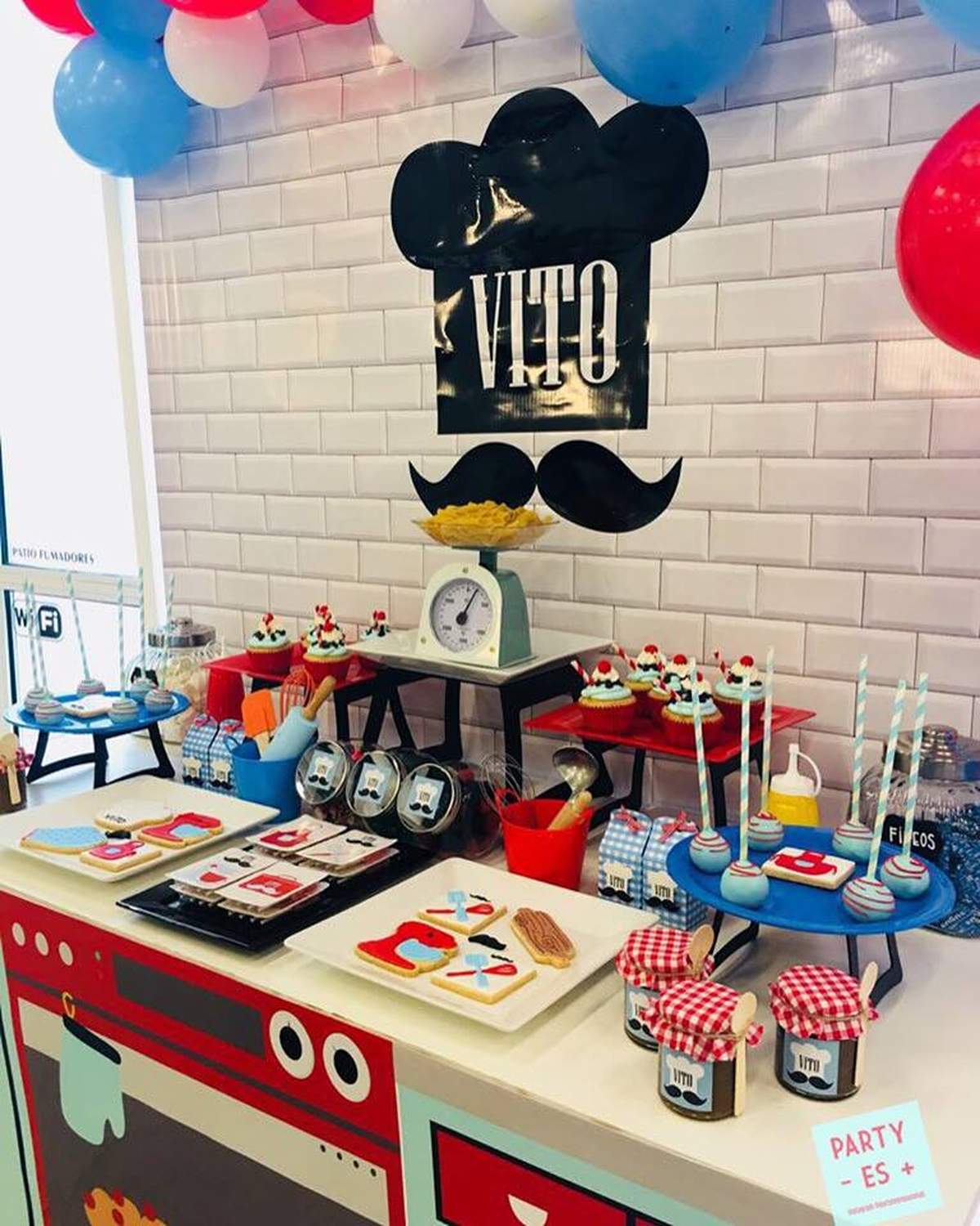 Chef / Cooking / Baking Birthday Party Ideas | Photo 2 of 12 | Catch My ...