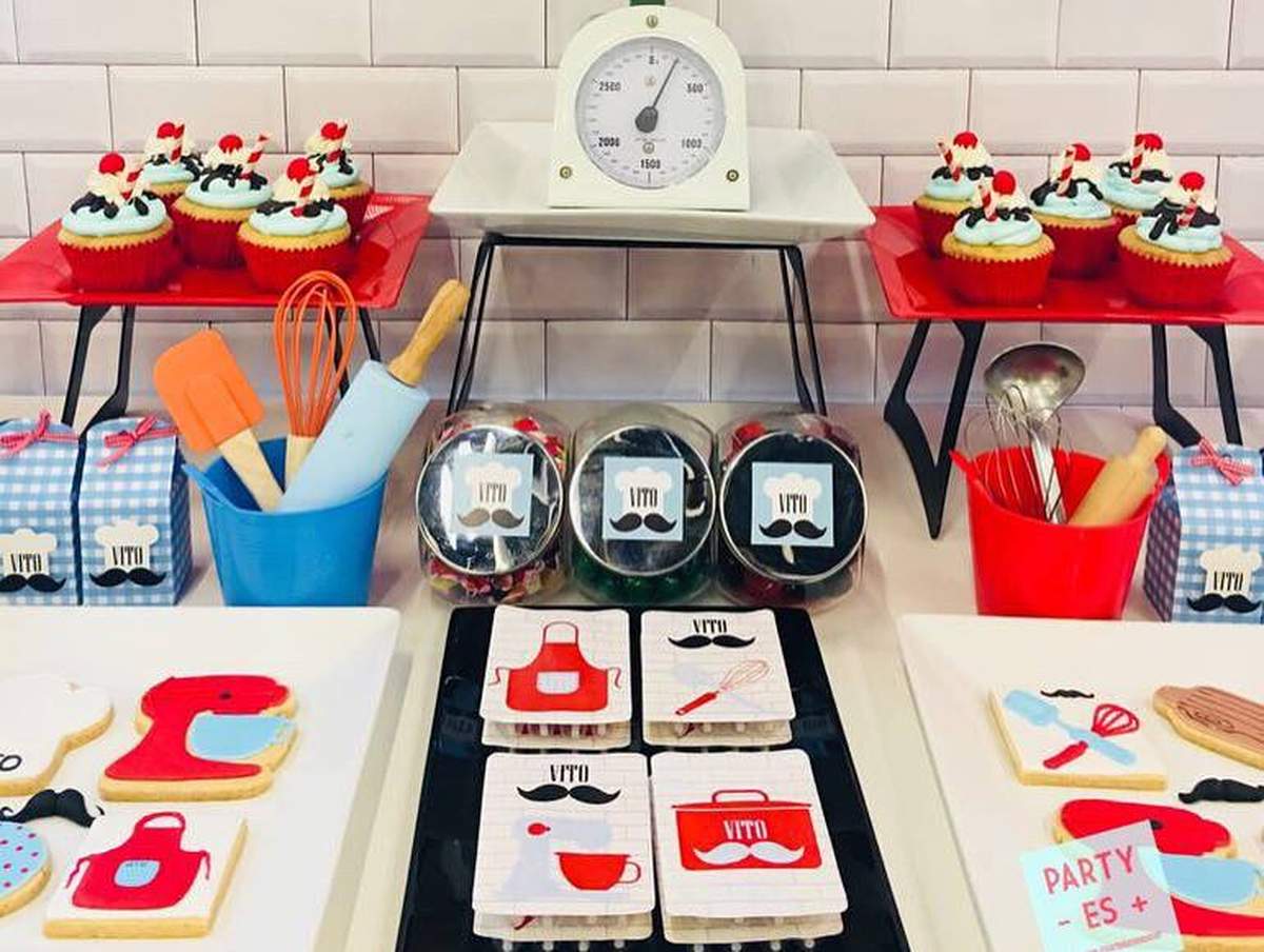 Chef / Cooking / Baking Birthday Party Ideas | Photo 1 of 12 | Catch My ...