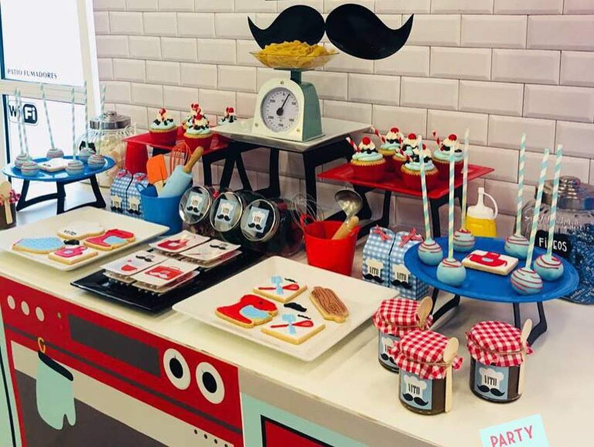 Chef / Cooking / Baking Birthday Party Ideas | Photo 1 of 12 | Catch My ...