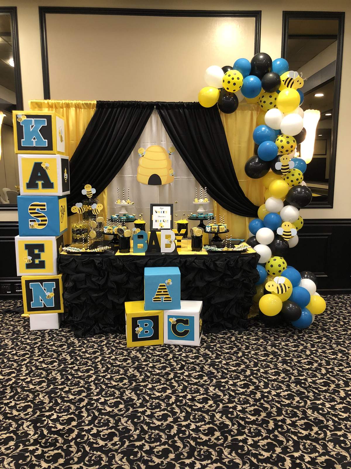 Mommy to Bee BA-BEE Shower Baby Shower Party Ideas | Photo 9 of 20 ...