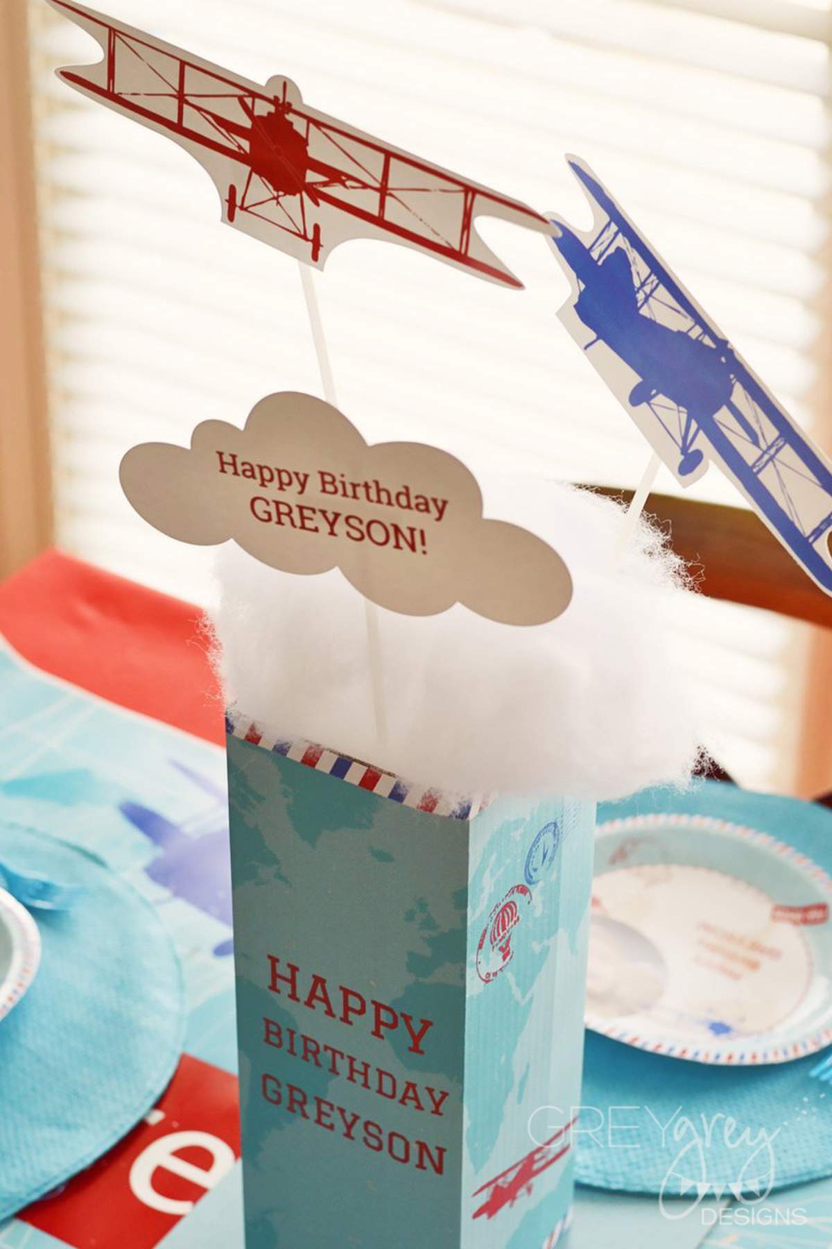 Airplane Birthday Party Ideas | Photo 2 of 62 | Catch My Party