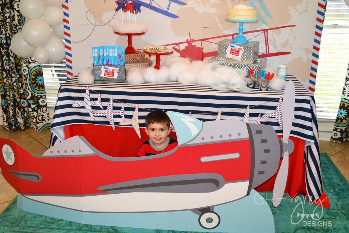Airplane Birthday Party Ideas | Photo 2 of 62 | Catch My Party