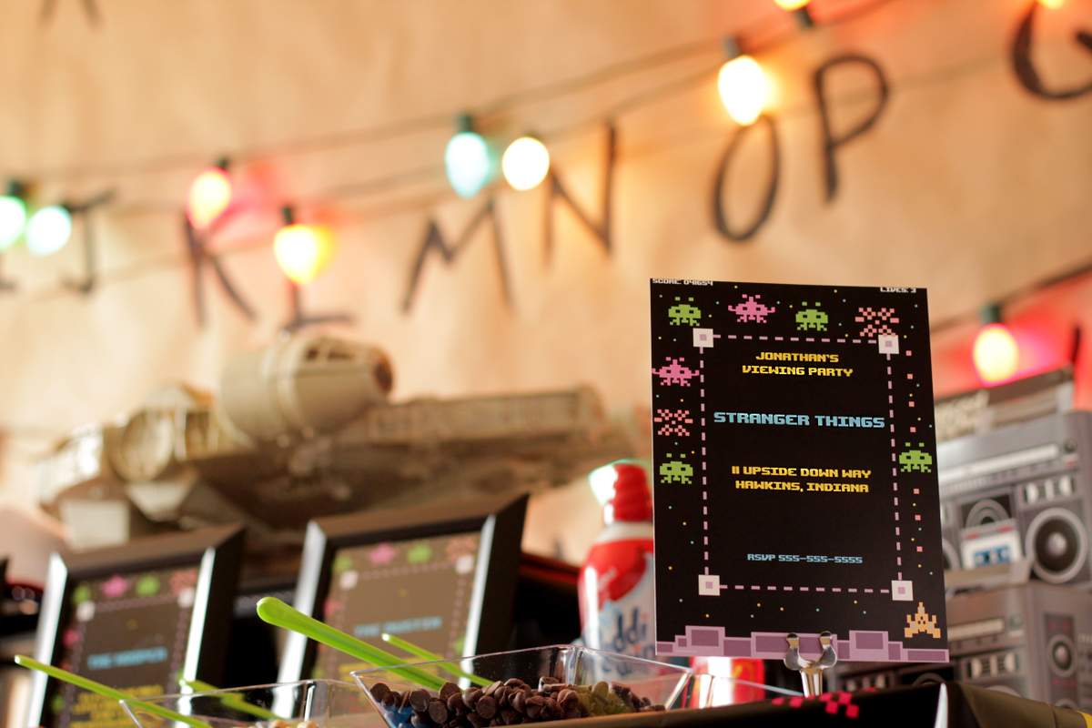 Stranger Things Halloween Party Ideas | Photo 1 of 10 | Catch My Party