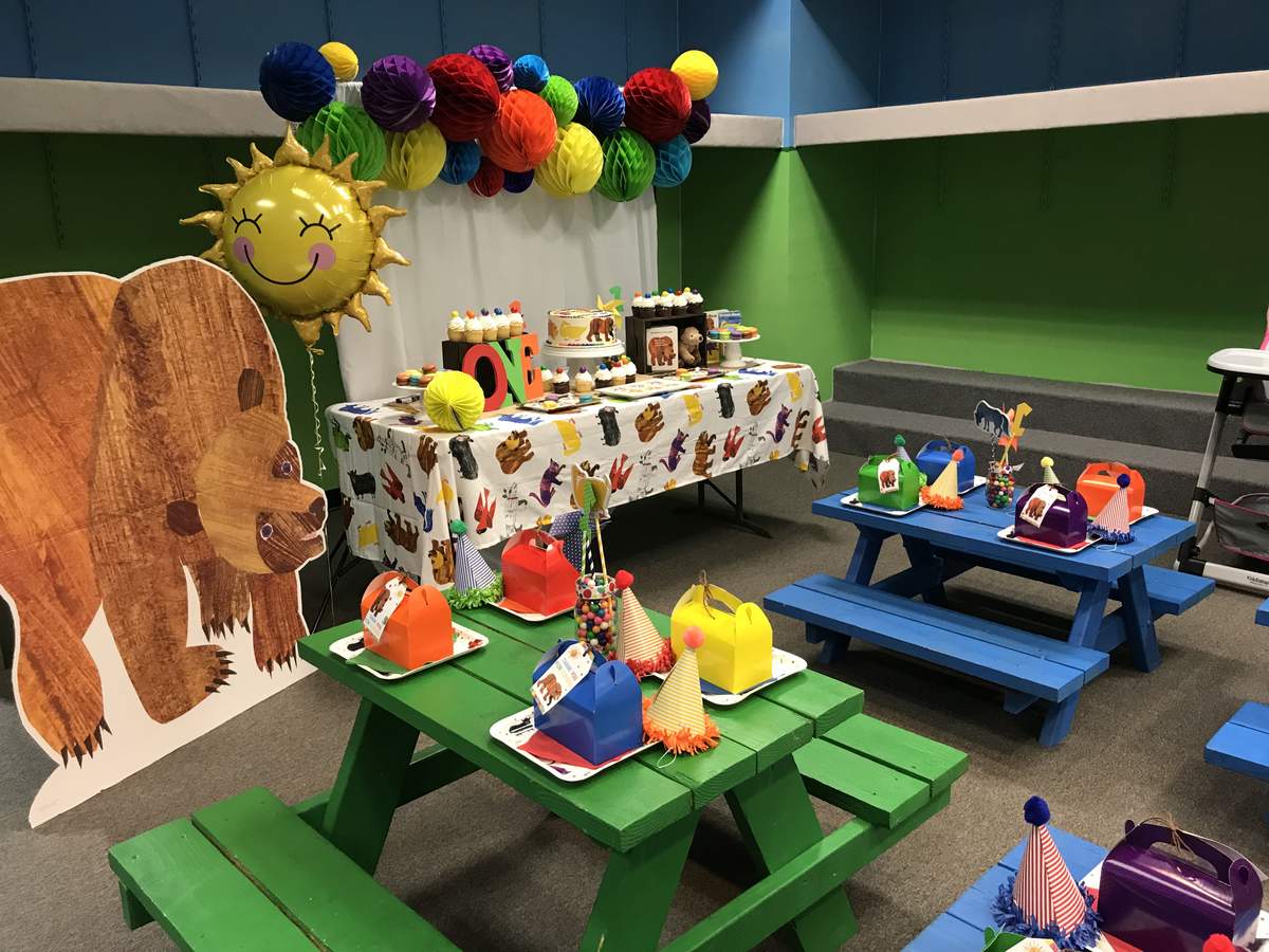 Brown Bear, Brown Bear, What Do You See? Birthday Party Ideas | Photo 2 ...