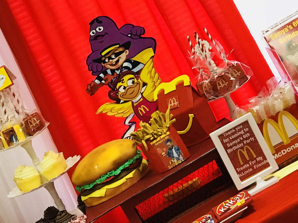 McDonald's Birthday Party Ideas | Photo 9 of 19 | Catch My Party
