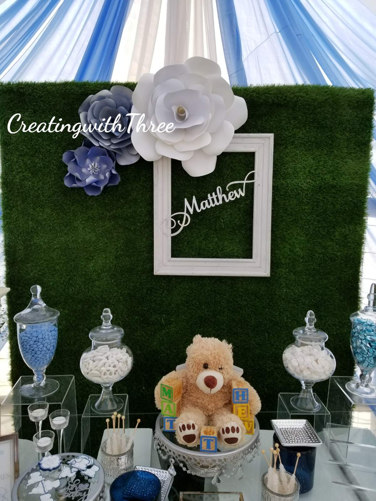 Teddy Bear Glam Baby Shower Party Ideas | Photo 1 of 44 | Catch My Party